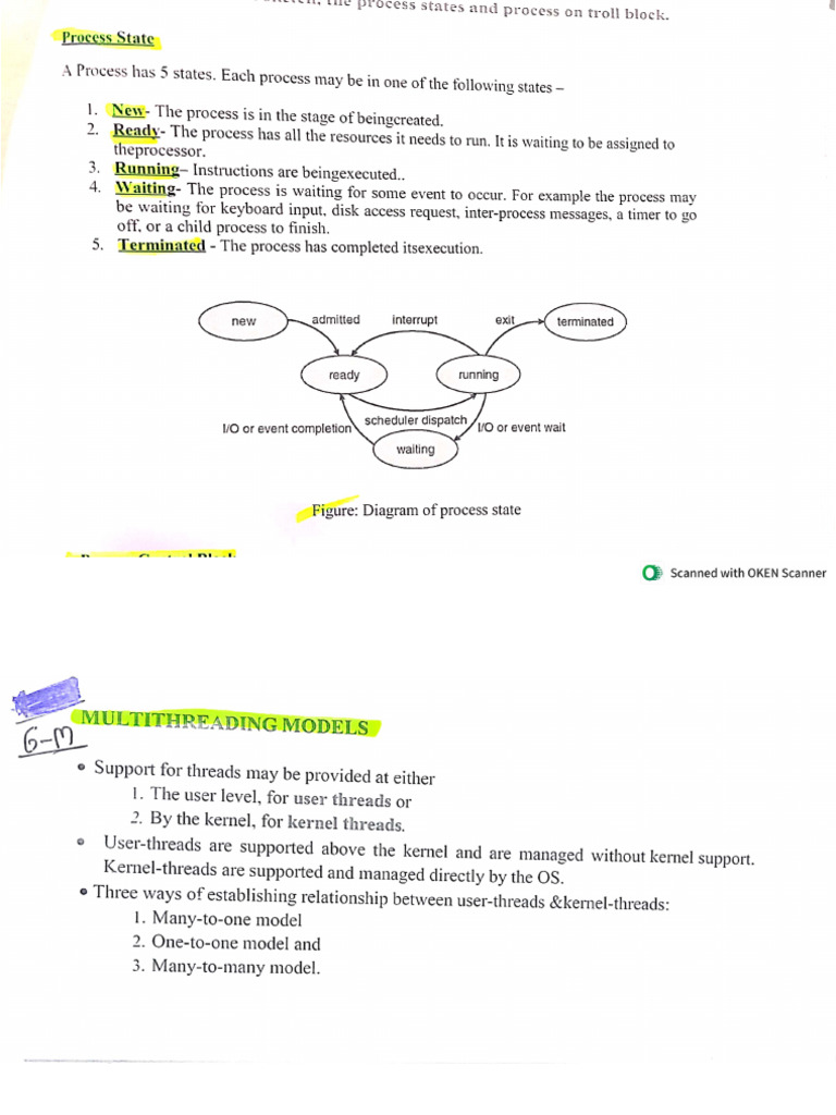 1st Assessment Os | PDF