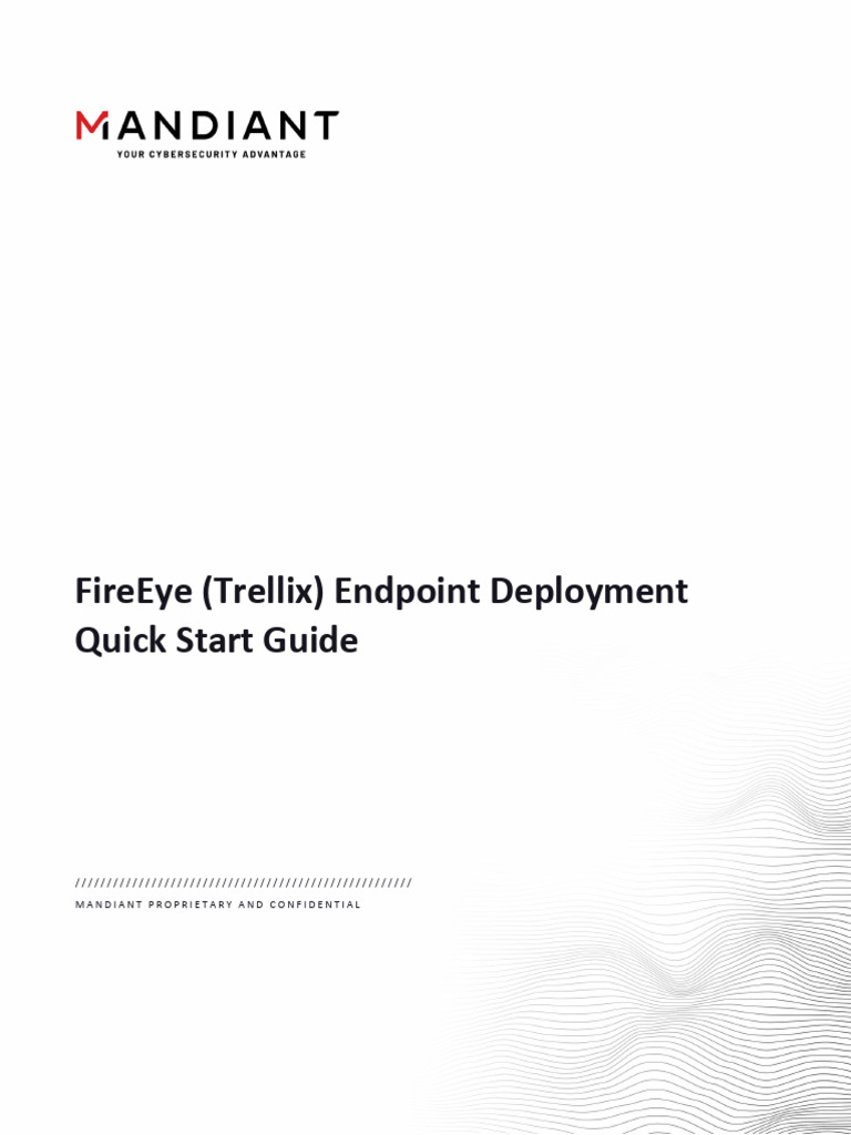 FireEye Endpoint Deployment Quick Start Guide | PDF | Installation (Computer Programs ...