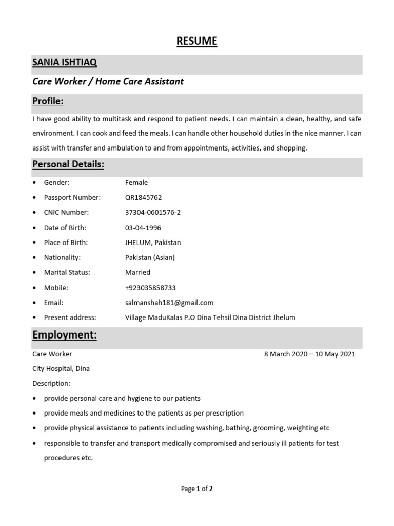 Sania Ishtiaq | PDF | Patient | Criminal Record