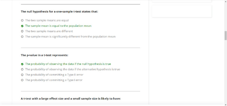 MCQ On T Test - EasyBiologyClass (02.01.2024 16 - 54) .PNG | PDF MCQ On T Test - EasyBiologyClass (02.01.2024 16 - 54) .PNG | PDF
