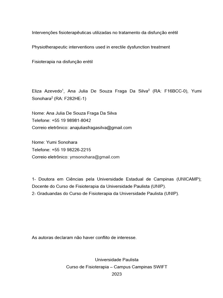 TCC Entrega Final | PDF