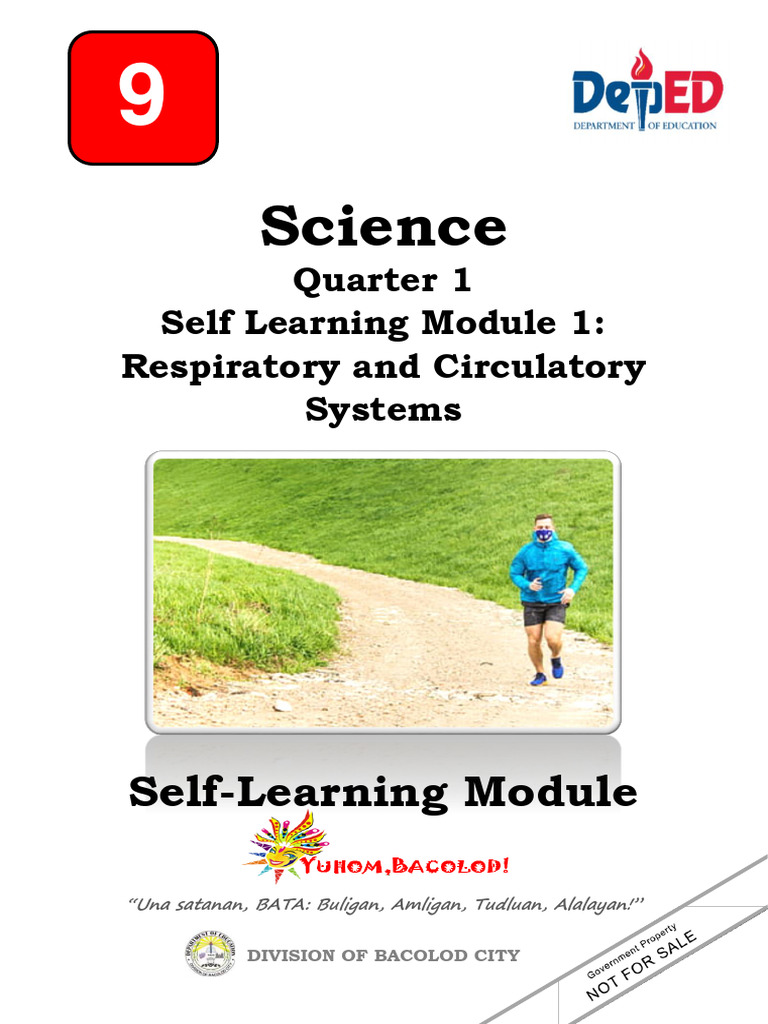 Grade 9 Q1 Module 1 Respiratory Circulatory System 2nd Ed | PDF | Respiratory Tract | Heart Valve