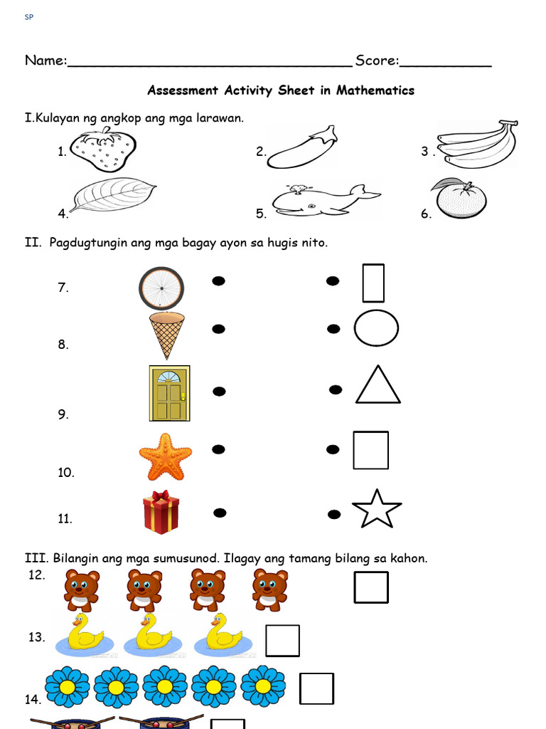 MATH-2nd Quarter Assessment | PDF
