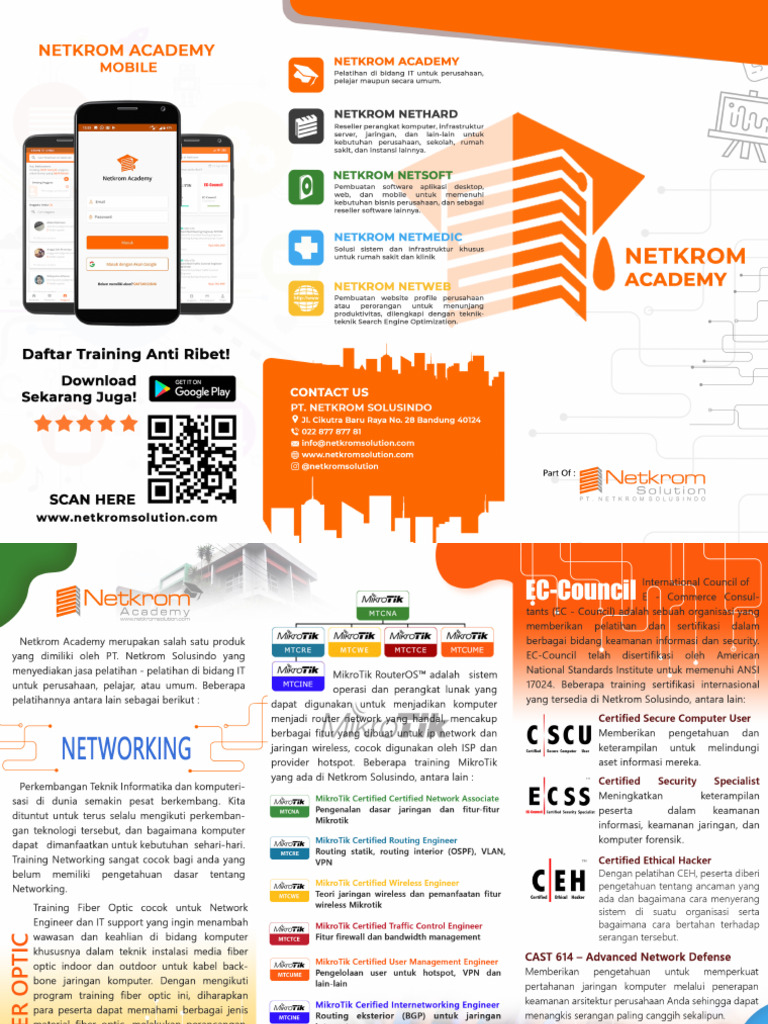 Brosur Training | PDF