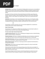 Group Counseling Final Project Proposal | PDF | Cognitive Behavioral ...