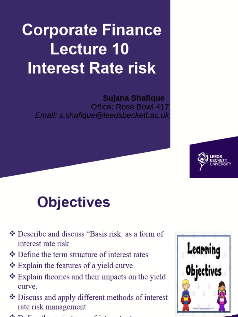 Lec 10 | PDF | Yield Curve | Swap (Finance)