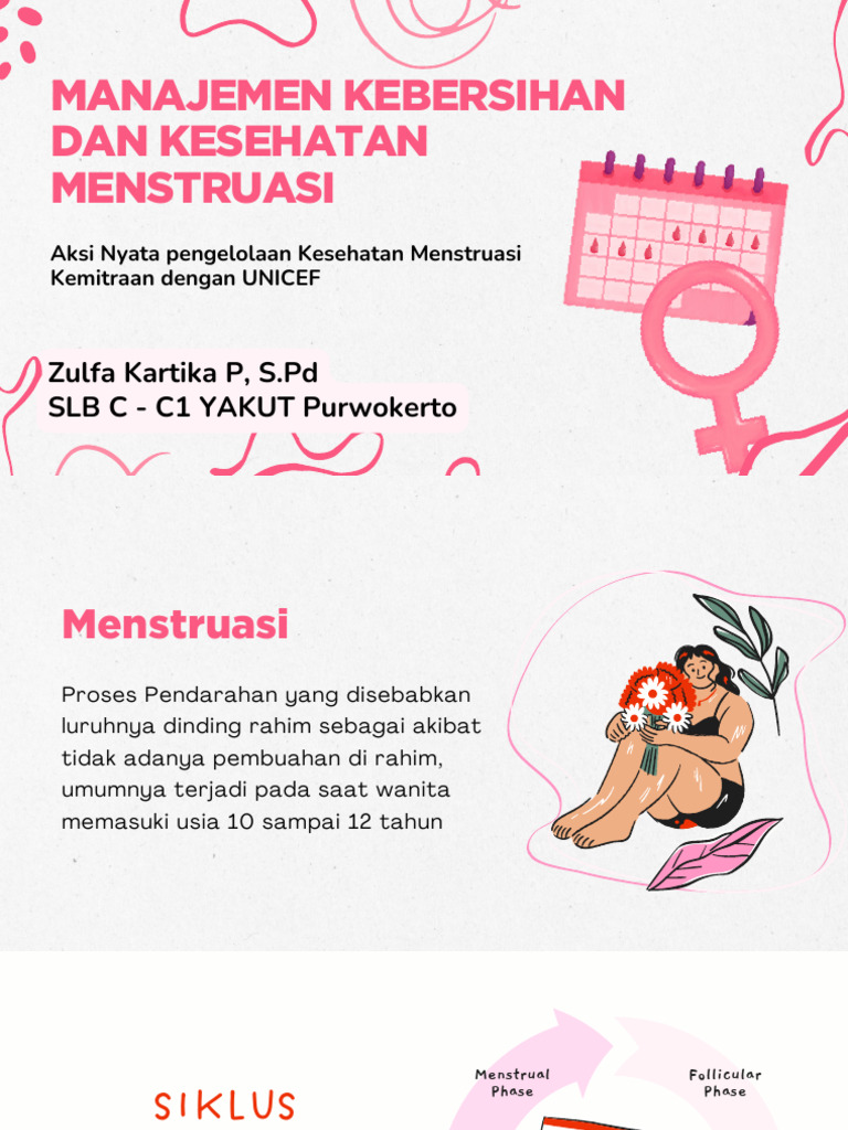 Manajemen Kebersihan Dan Kesehatan Menstruasi (1) - Compressed | PDF