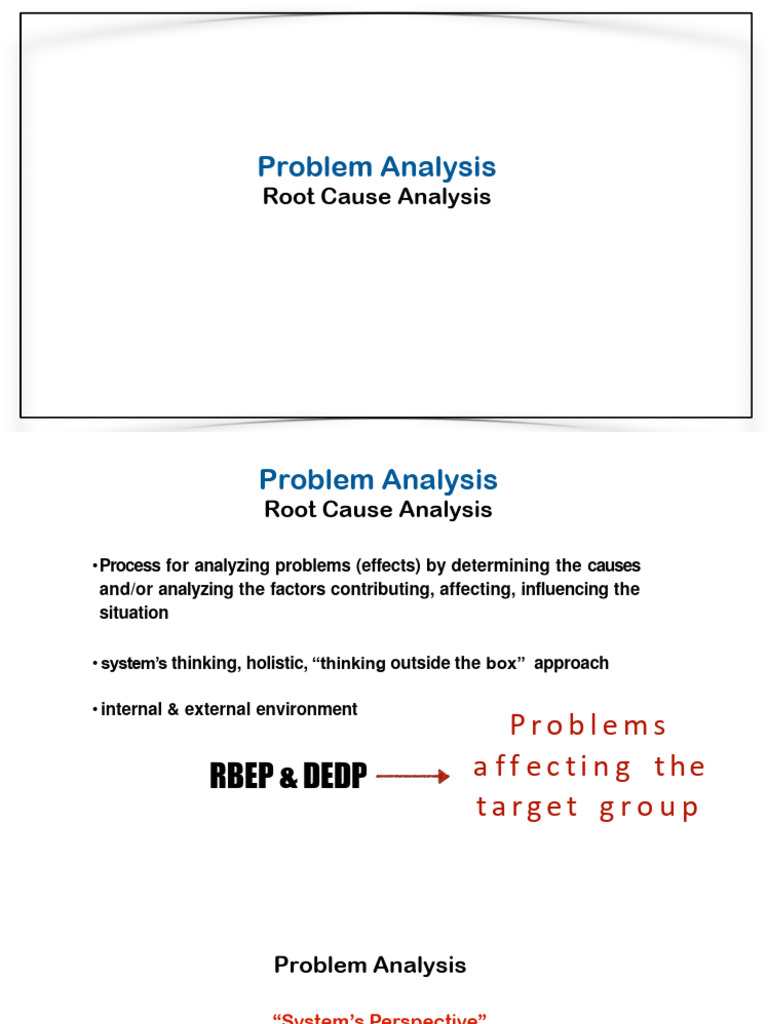 01 Problem Analysis | PDF