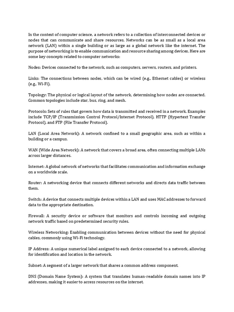 Network 1 | PDF | Computer Network | Local Area Network