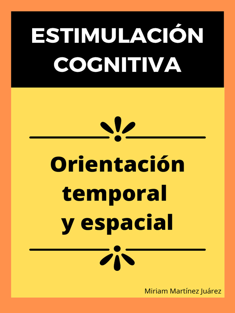 Tema 8. Orientacion Temporal y Espacial | PDF