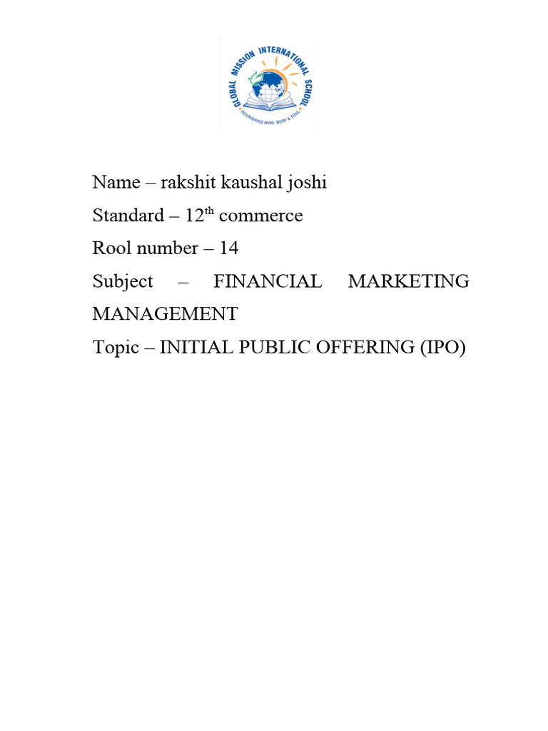 FMM 1 | PDF