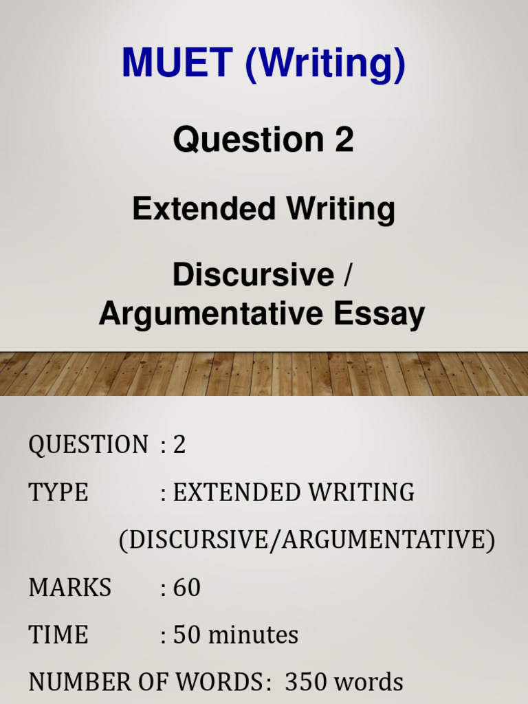 IPGM MUET WRITING QUESTION 2-1 | PDF | Essays | Competition