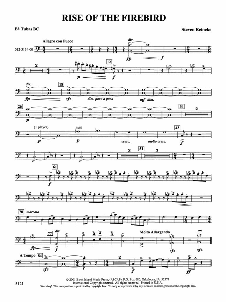 FIREBIRD-Bb TUBAS BC | PDF