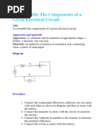 Open Circuit Diagram Guide | PDF