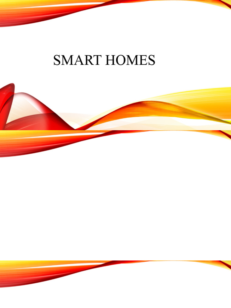 Smart Homes | PDF | Home Automation | Automation