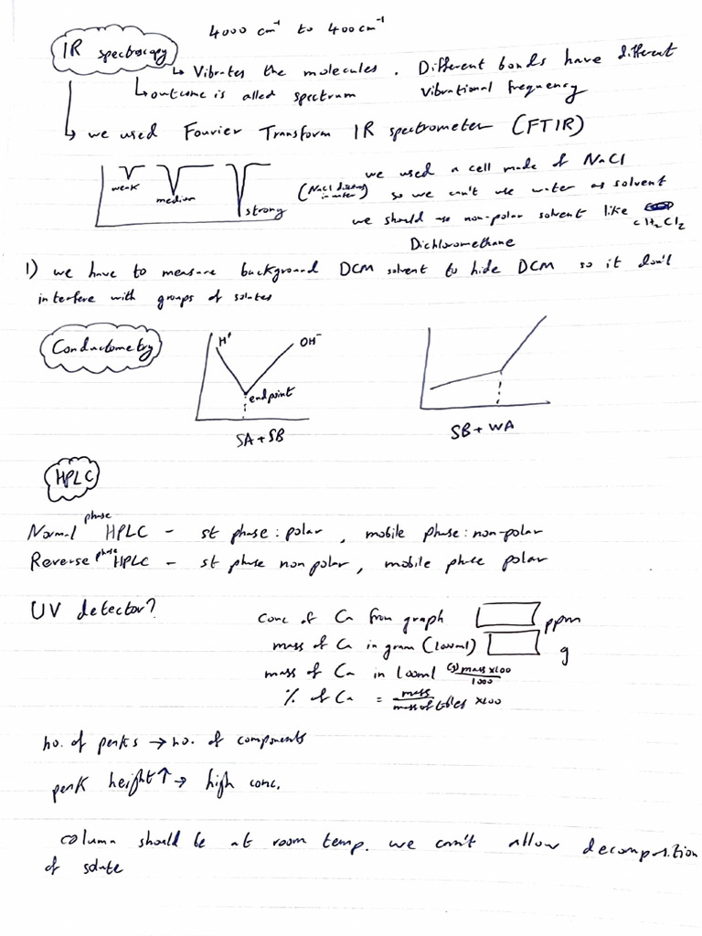 Pharmaceutical Analysis Notes | PDF