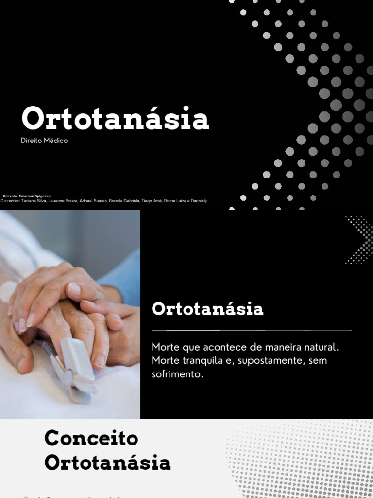 ORTOTANÁSIA | PDF