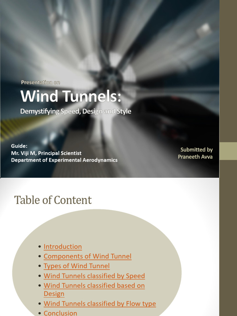 Wind Tunnels | PDF