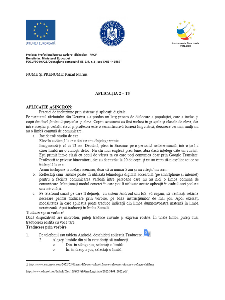 M1 Aplicatia 2 as-T3 | PDF