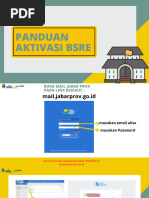 Tahapan Aktivasi Akun Bsre Dan Set Passphrase | PDF