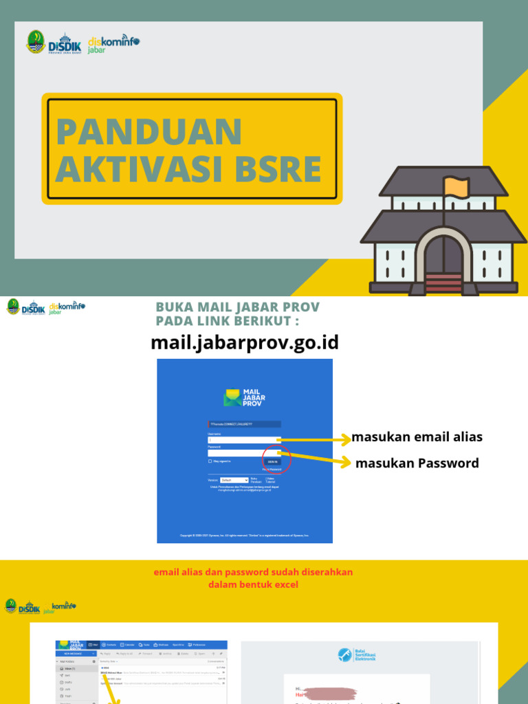 Aktivasi Bsre-Disdik | PDF