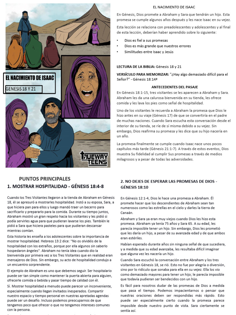 Clasdee de Isaac | PDF