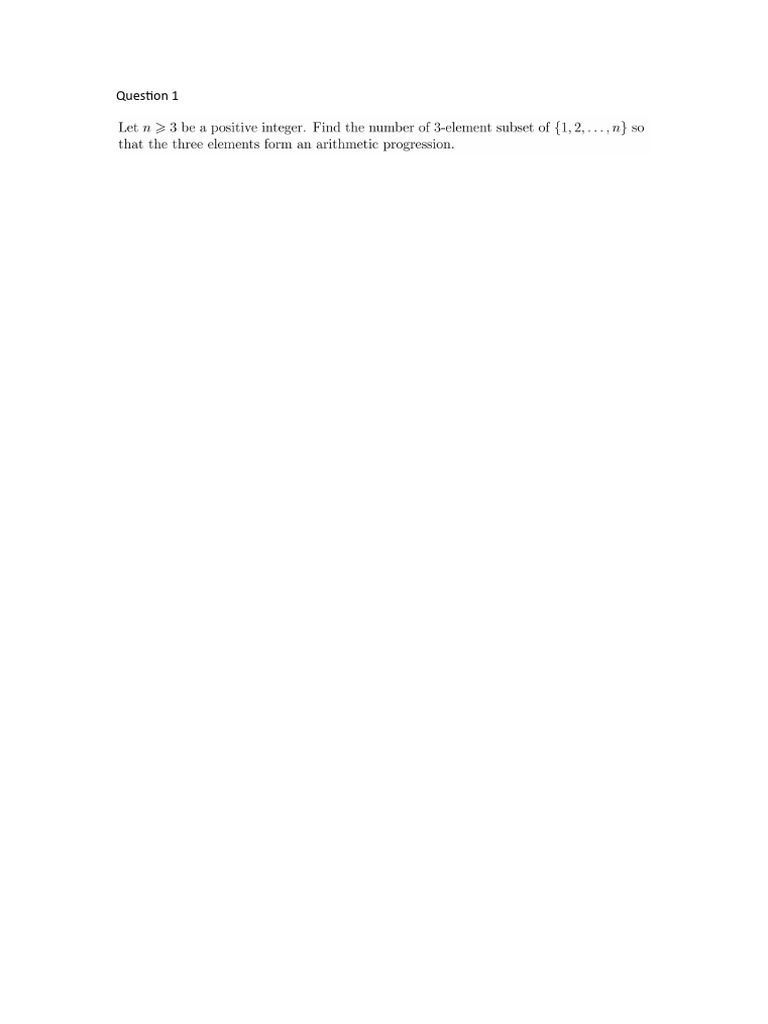 1023 Problem Sheet | PDF