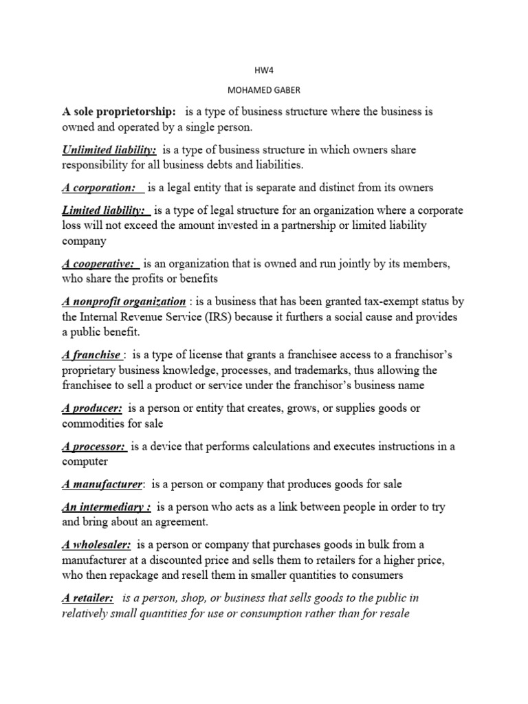 Business 4 | PDF