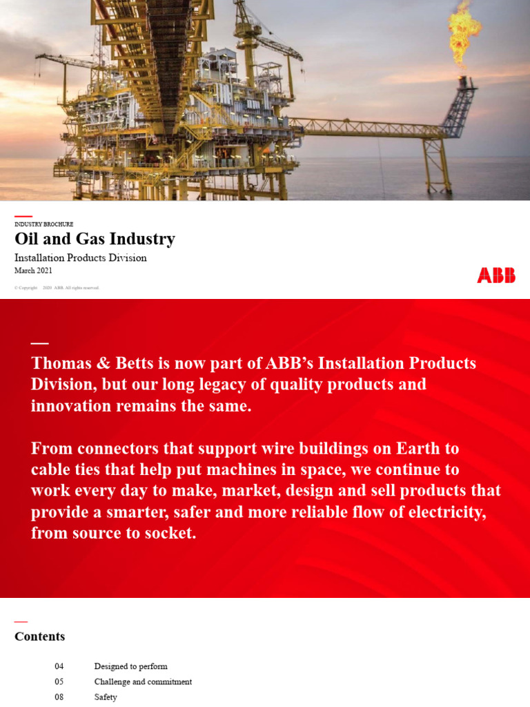 ABB Installation Products - Oil and Gas - Presentation - ENG - US ...