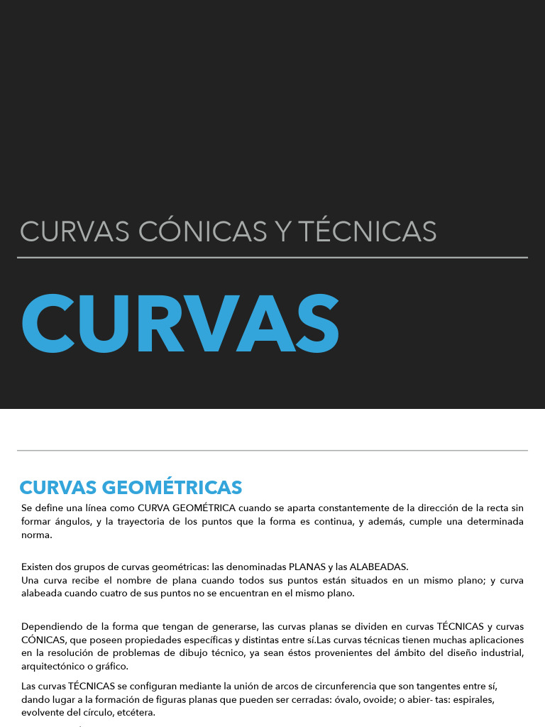 Curvas Conicas. ? ? | PDF | Elipse | Tangente