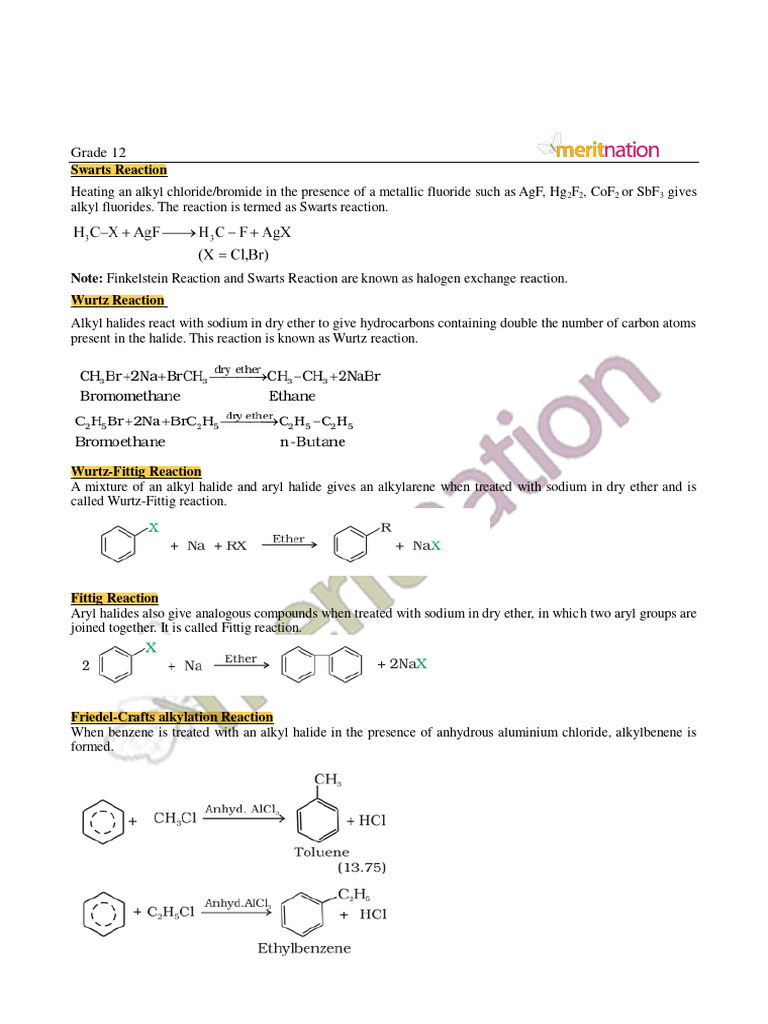 Organic Chemistry-Named Reactions | PDF | Amine | Aldehyde