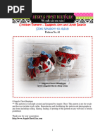 Maverick The Fighter Jet Pattern | PDF | Crochet | Textiles