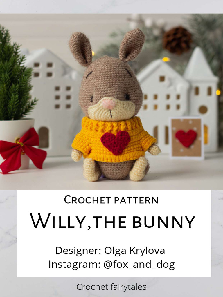 Conejo Con Ropa! | PDF | Crochet | Yarn