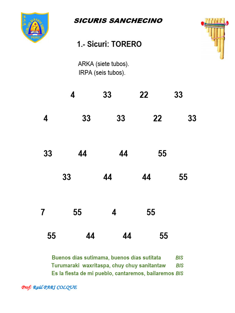 Torero I - Las. | PDF