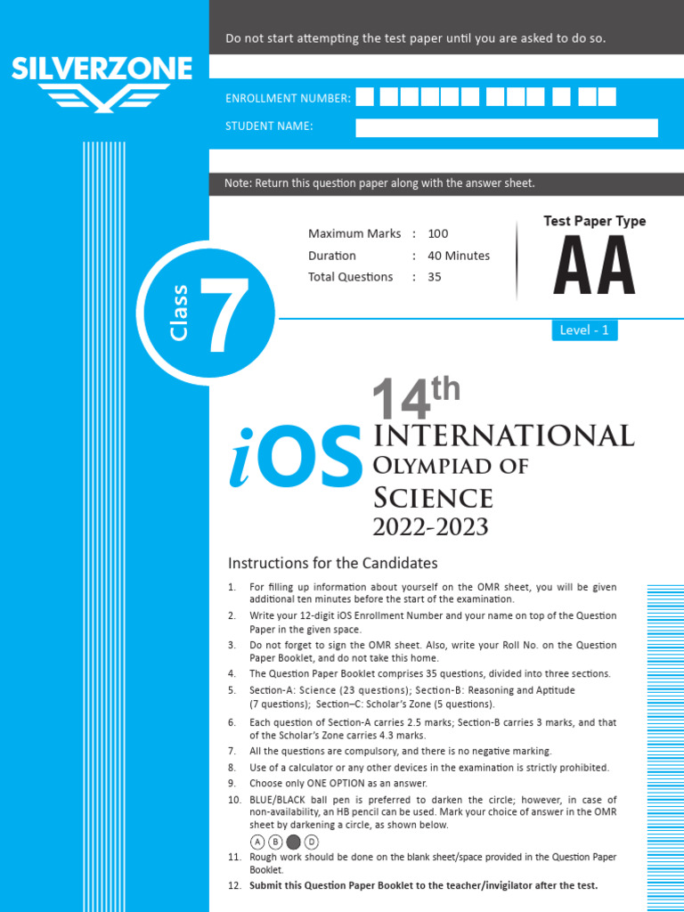 SilverZone-Science 2022-23 | PDF