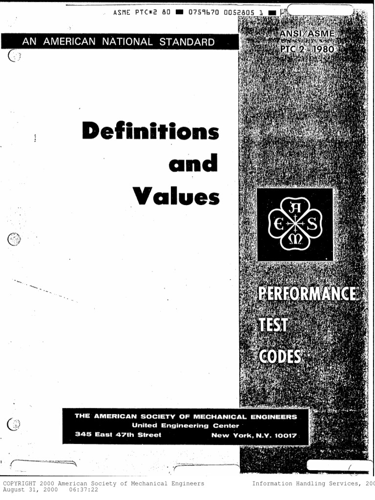 Asme PTC 2-1980 | PDF