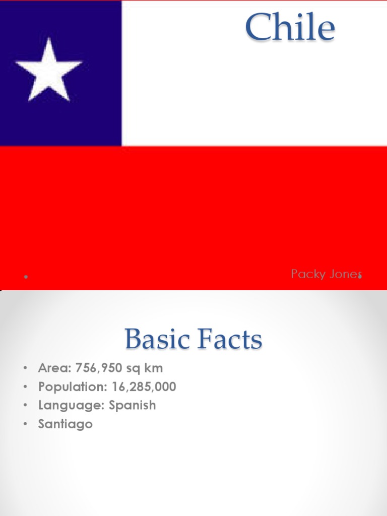 Chile: Packy Jones | PDF