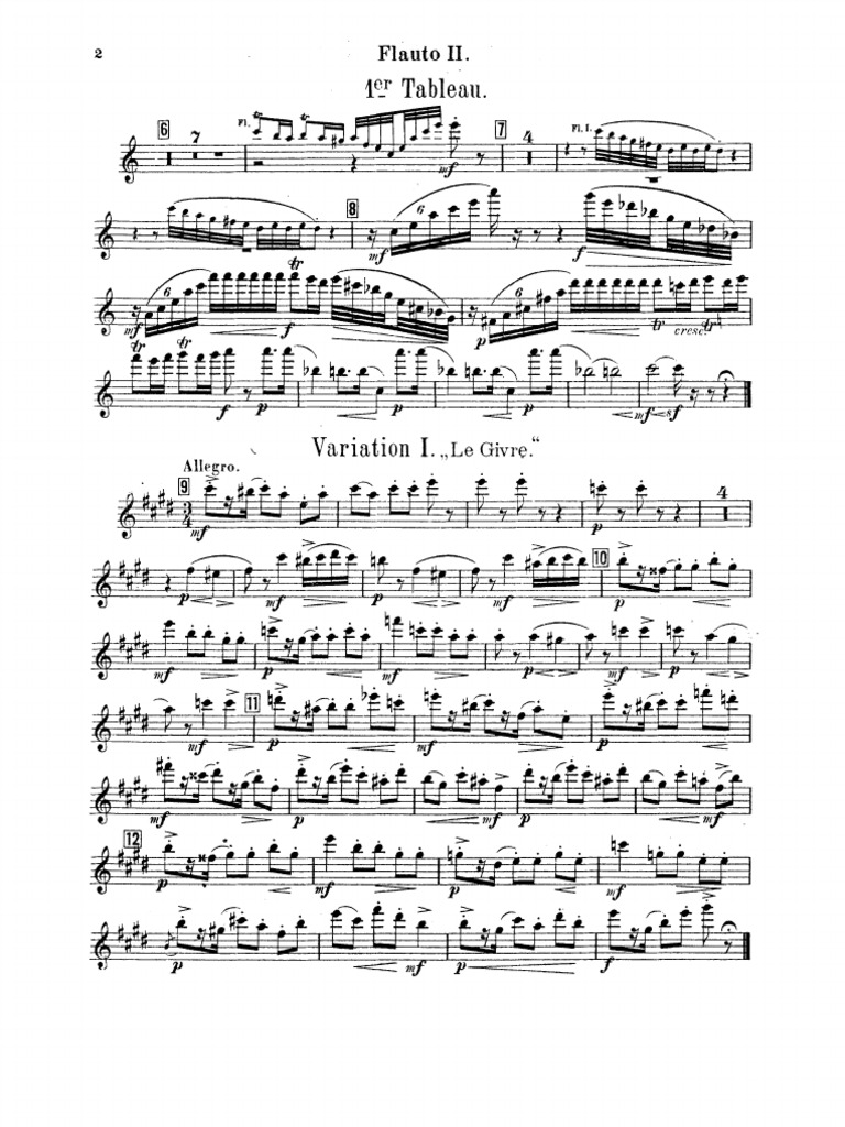 IMSLP695553-PMLP17139-Glazunov_The_Seasons,_Op.67_-_Flute_2 | PDF