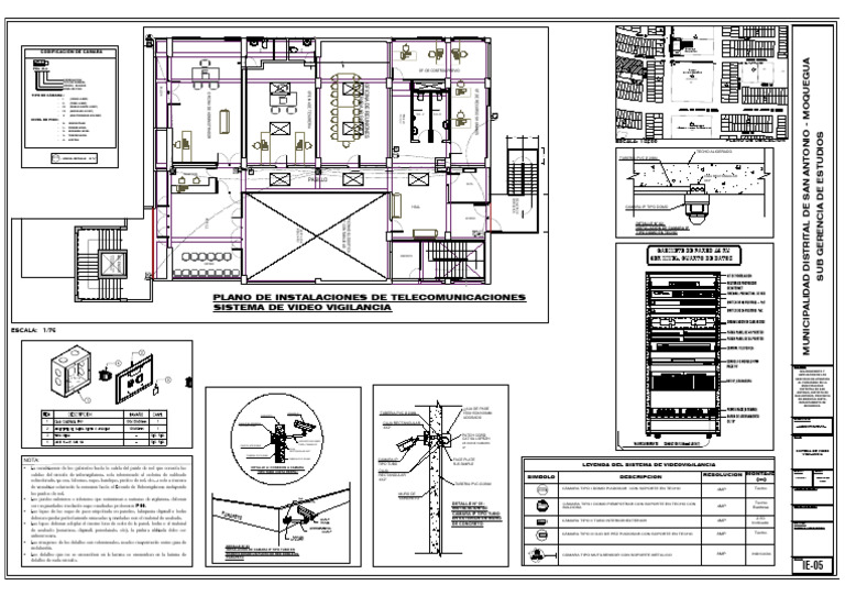 Planos Sistema de Camaras V | PDF