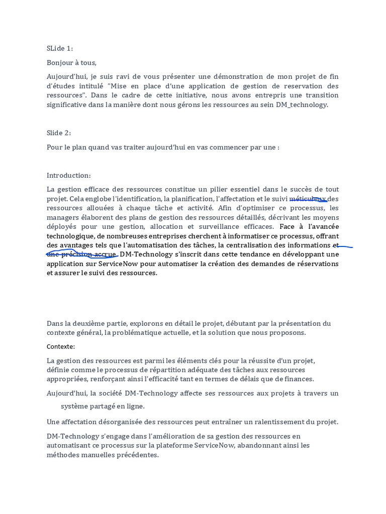 Avant de Commencer À Explorer Les Objectifs de Notre Projet | PDF ...