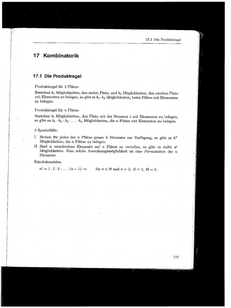 Kombinatorik Algebra 2 | PDF