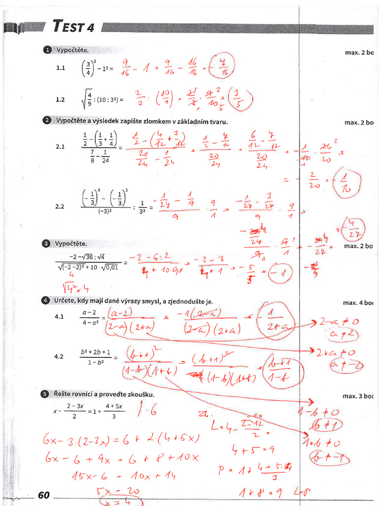Test C. 18 Reseni | PDF