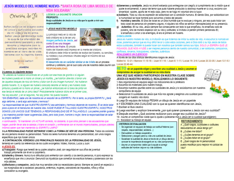 jesus modelo 3ro | PDF | Jesús | Alma