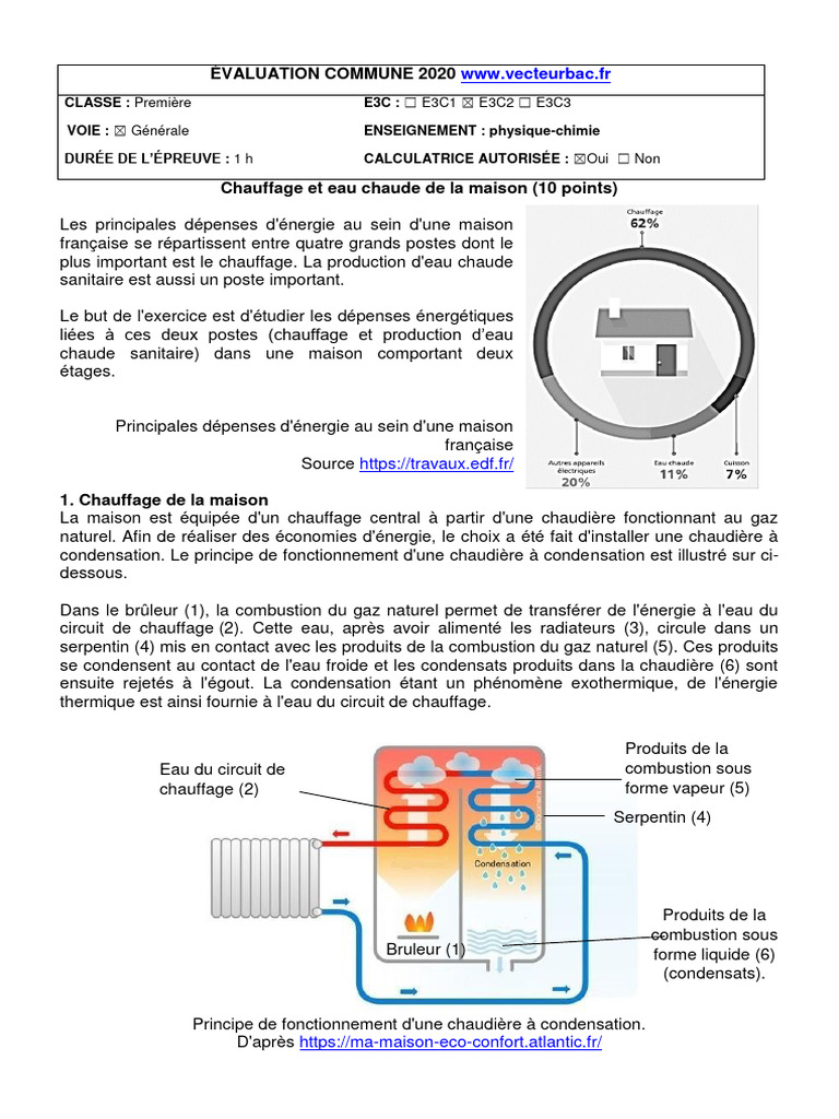 Chauffage-et-eau-chaude-de-la-maison | PDF