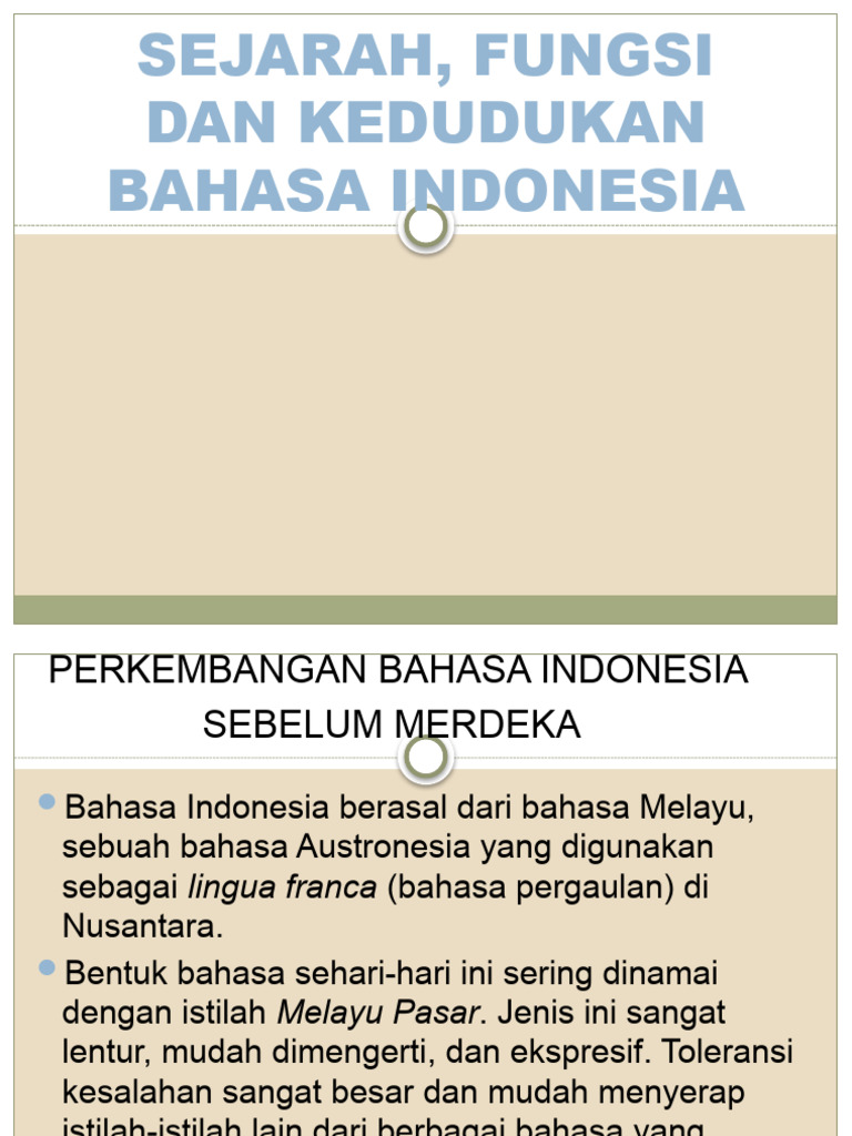 Ppt Bindo Semester 1 | PDF