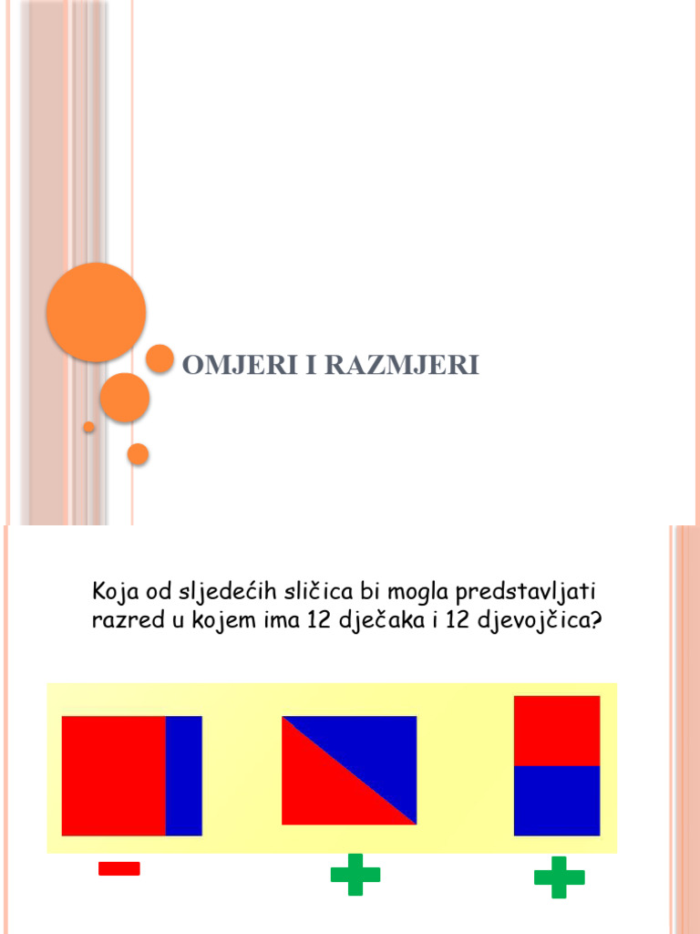 THK - GM - Omjeri I Razmjeri 3 RAZRED | PDF