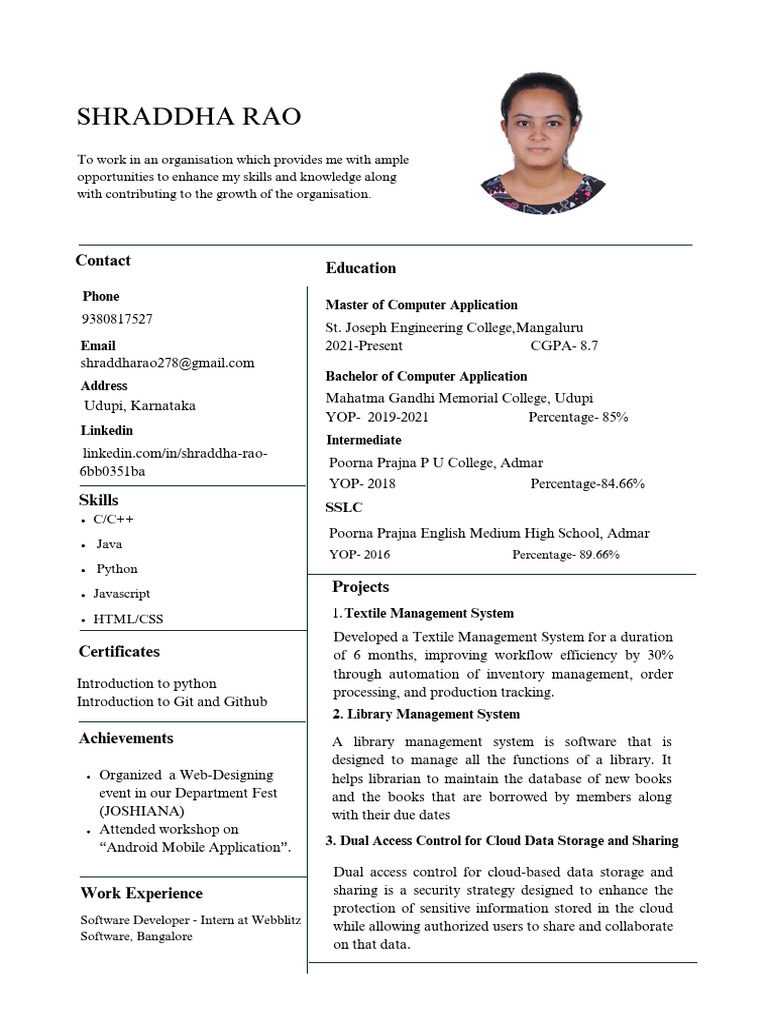 Resume 5 | Download Free PDF | Cloud Computing | Application Software