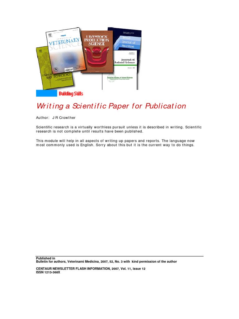 Writing Papers 20 | PDF | Experiment | Grammatical Number