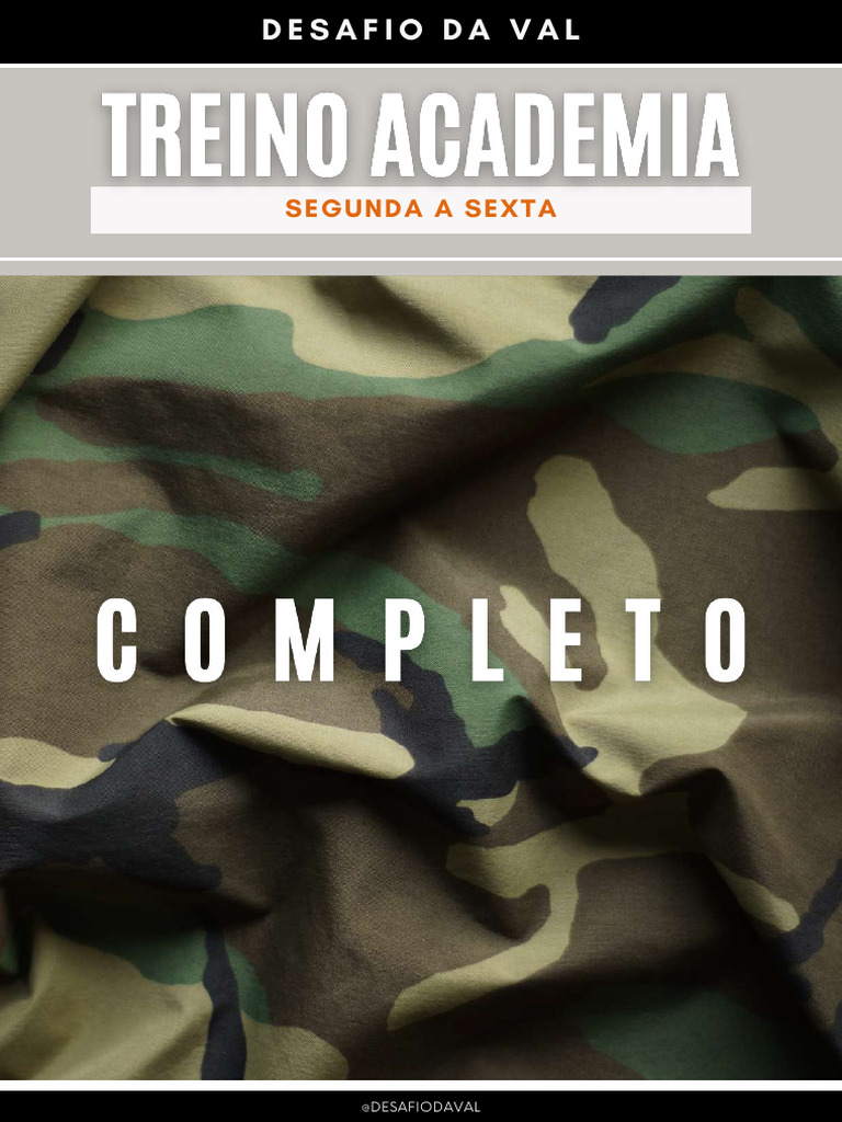 TREINO ACADEMIA COMPLETO - Compressed | PDF