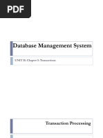 Database Transaction Concepts | PDF | Databases | Database Transaction